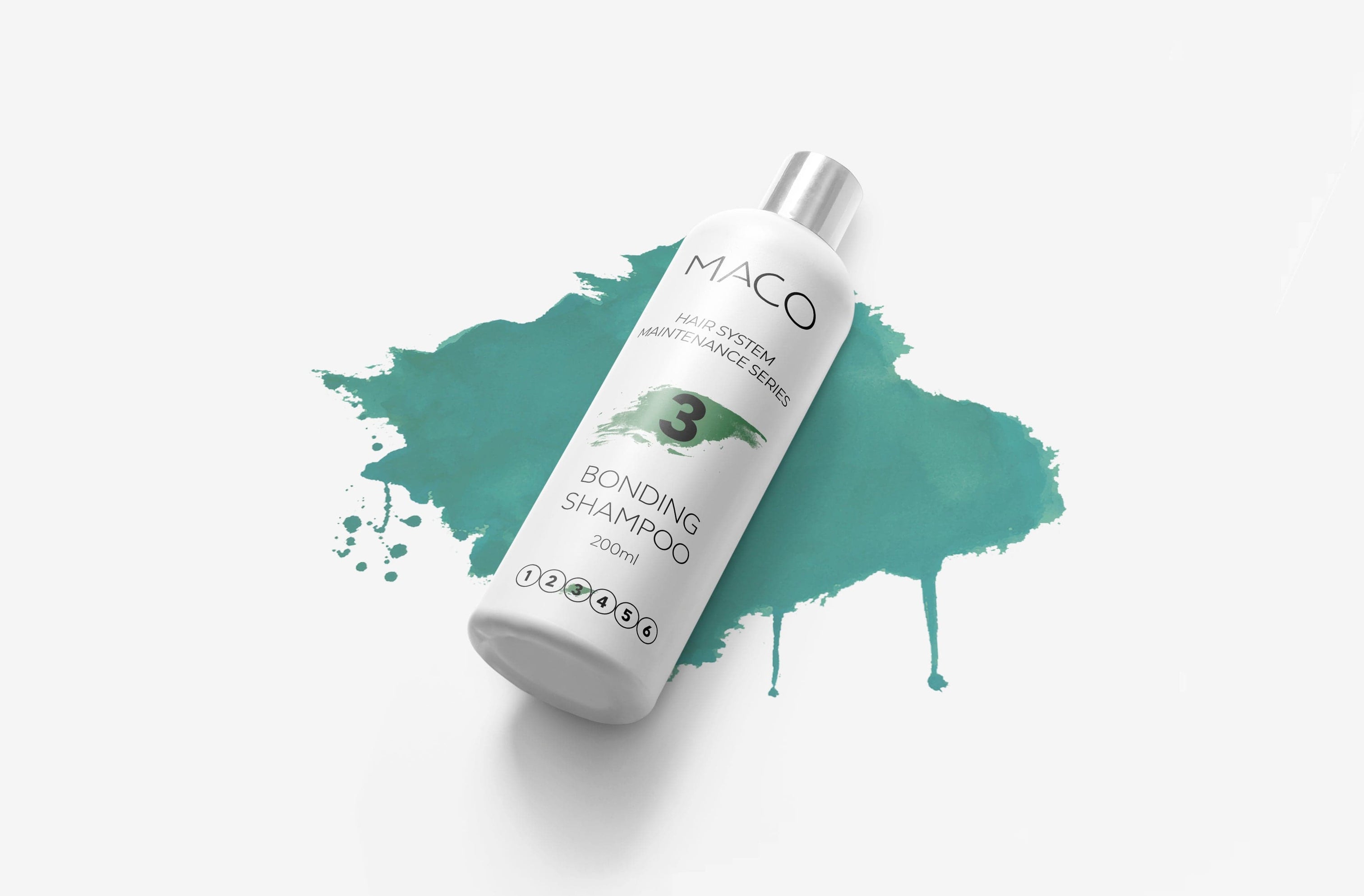 3 MACO Bonding Shampoo- Σαμπουάν για Περούκες - Τουπέ - Συστήματα Μαλλ ...