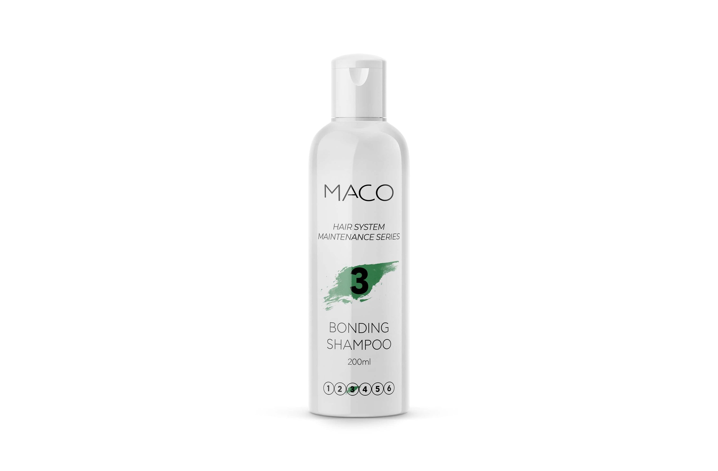 3 MACO Bonding Shampoo- Σαμπουάν για Περούκες - Τουπέ - Συστήματα Μαλλ ...
